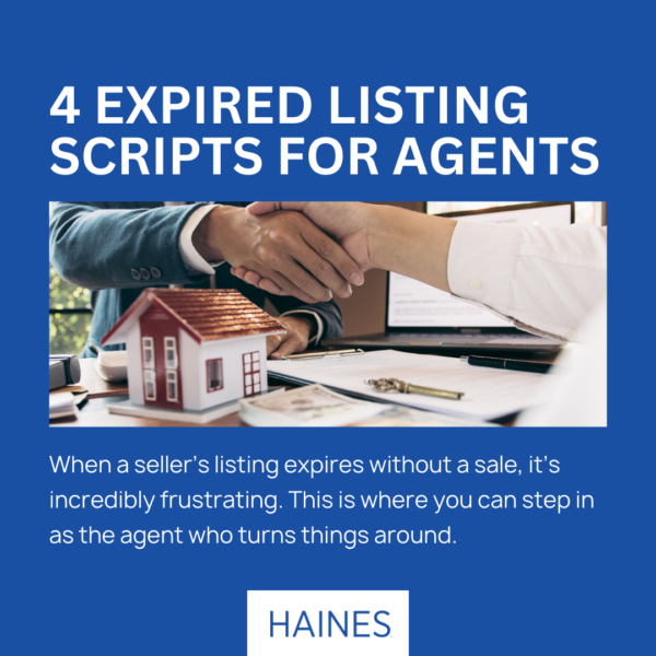4 Expired Listing Scripts to Land More Leads - HAINES